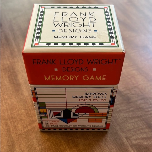 Frank Lloyd Wright | Games | Frank Lloyd Wright Designs Memory Game ...